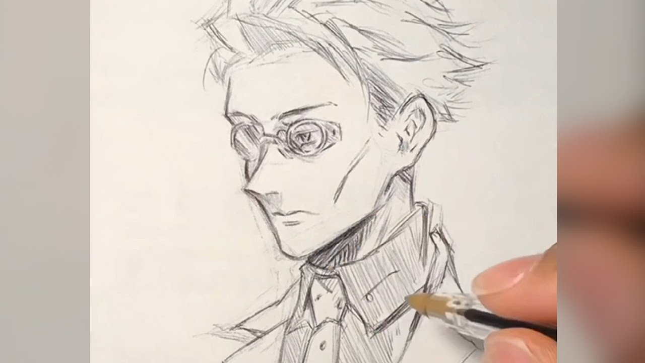 How To Draw Nanami | Jujutsu Kaisen - Step by Step - YouTube