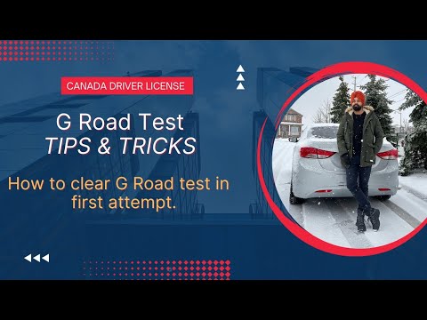 G Road Test Canada: Tips & Tricks | How to clear G Road test in first ...