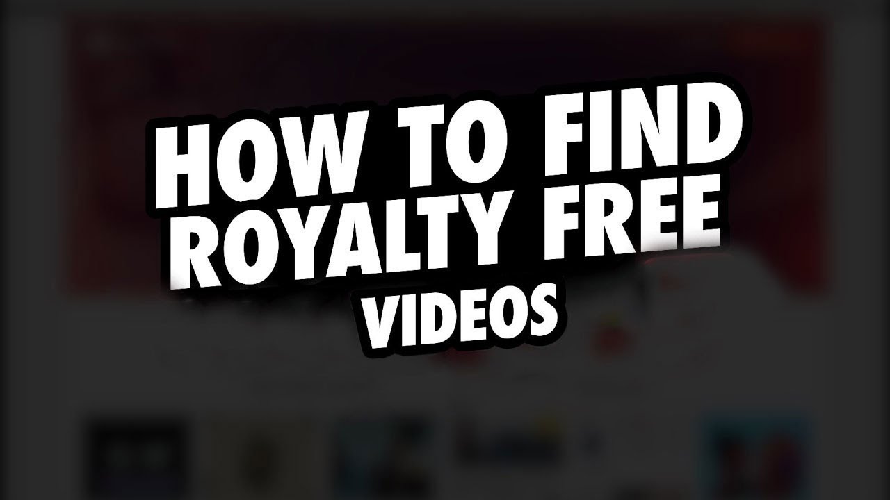 Where to Find 100% Royalty Free Stock Videos - Video Editing Bangla ...