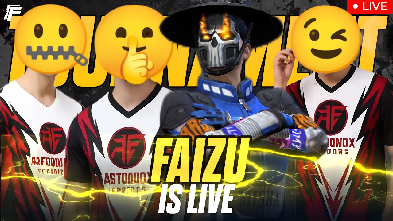 LIVE 🔴| FREE FIRE TOURNAMENT LOBBY POV🔥 | FAIZU FF | 🎮🚀 | DIWALI CUP ...