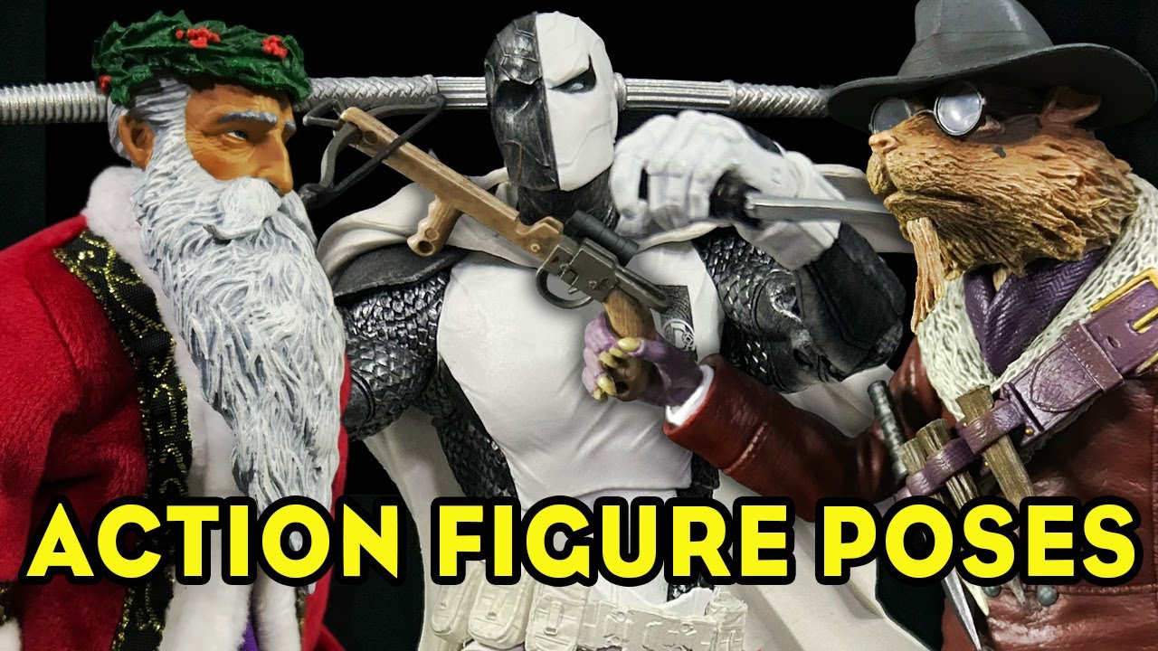 Action Figure Poses - Set 1 - YouTube