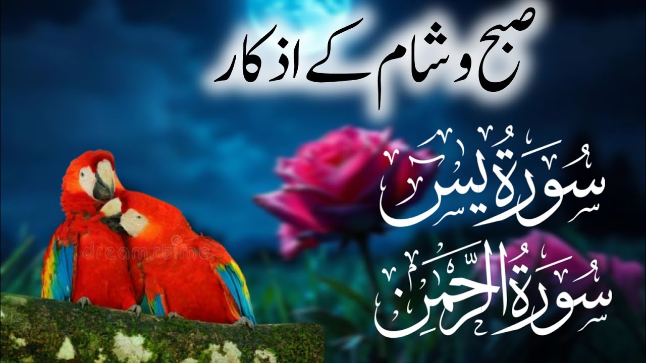 Shubha Sham Kay Azkar|| Manzil || Surah Yasin|| Surah Rehman - YouTube