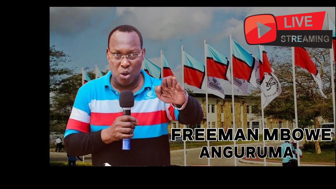 🔴🅻🅸🆅🅴 : FREEMAN MBOWE AKINGURUMA OFISI MPYA YA MAKAO MAKUU YA CHADEMA ...