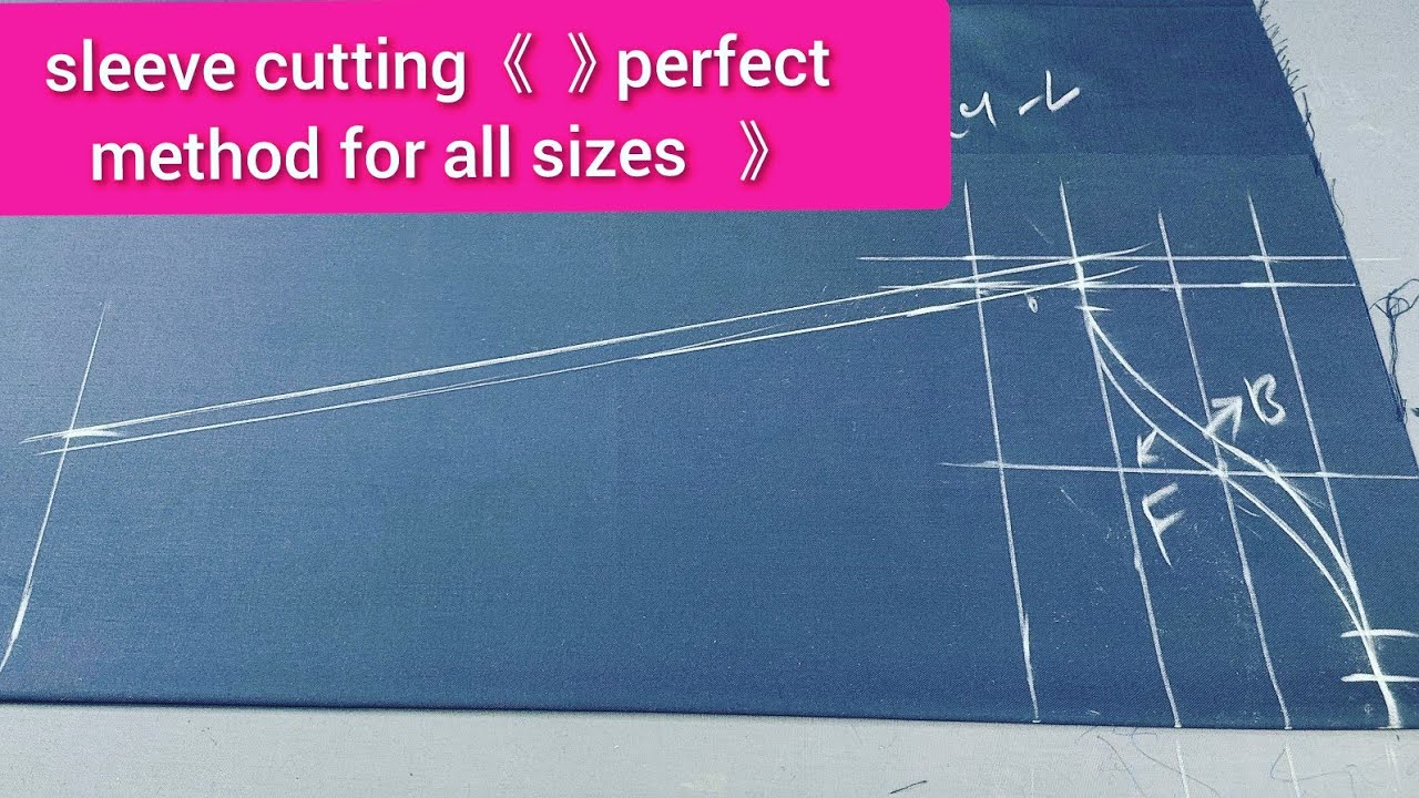 shirt sleeve cutting 《》perfect method for all sizes 》 shirt sleeve ...