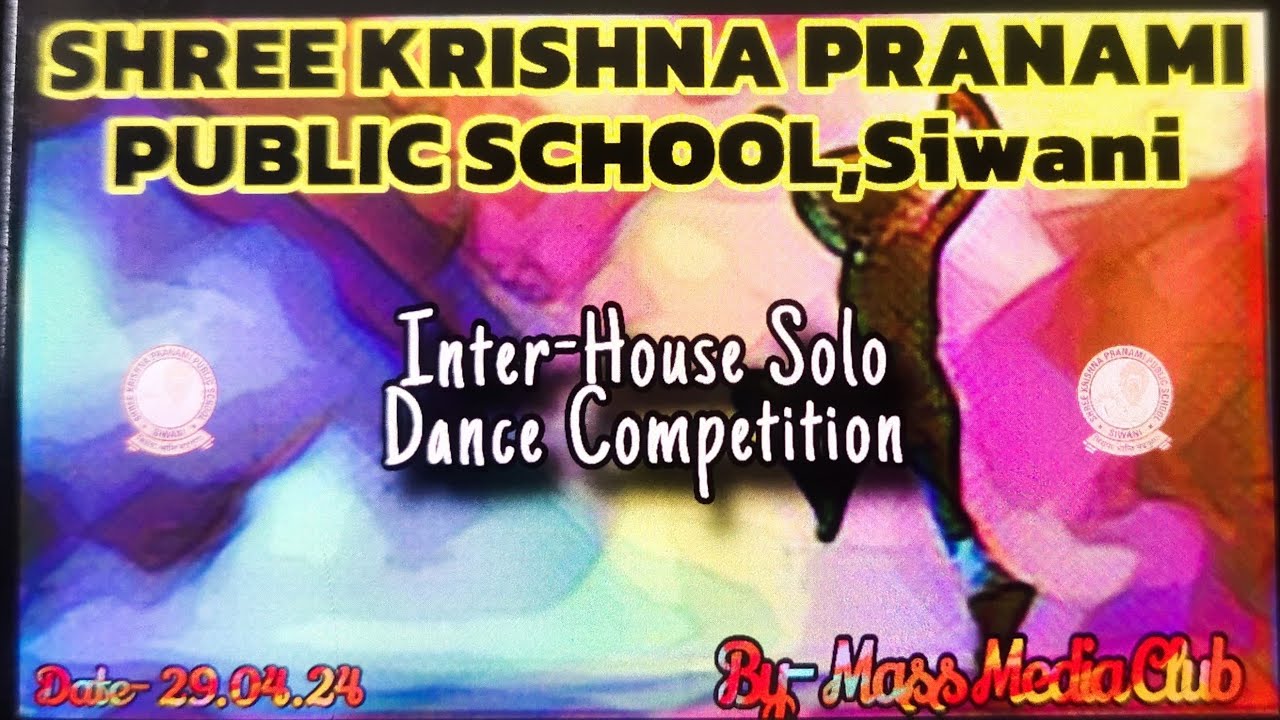 Welcome Dance|Shree Krishna Pranami Public School,Siwani - YouTube