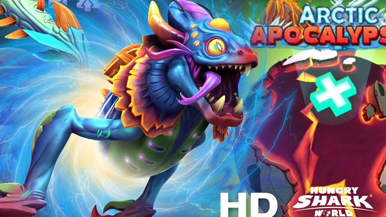 COSMIC ALAN IN ARCTIC APOCALYPSE - Hungry Shark World - YouTube
