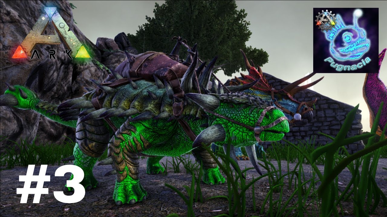 TOXIC GÖRÜNÜMLÜ ANKY | Ark Survival Evolved Pugnacia Modlu #3 - YouTube