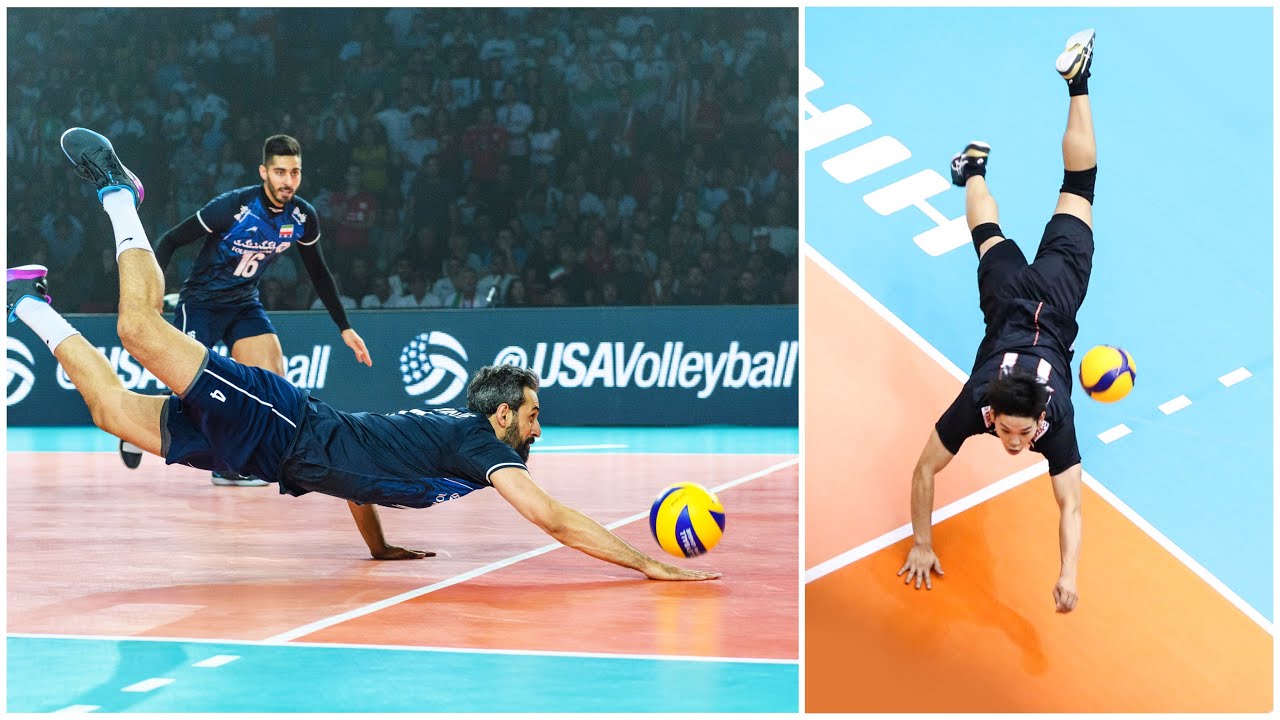 Craziest Saves in Volleyball History (HD) - YouTube