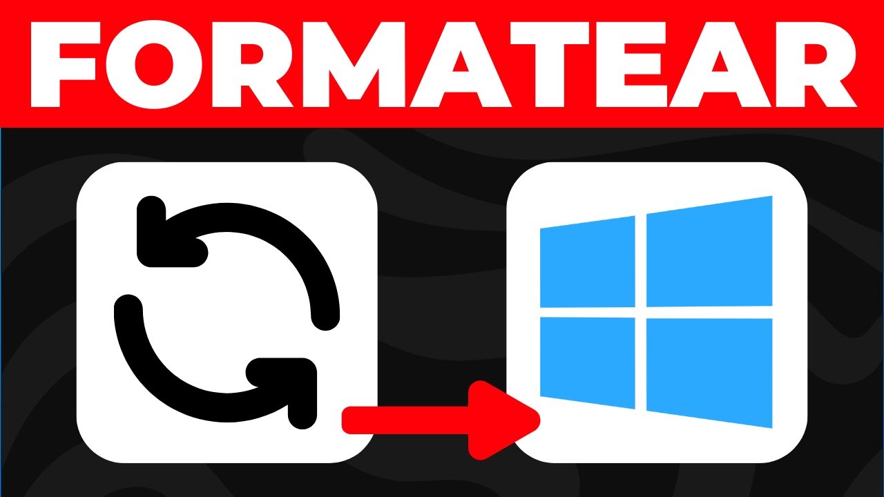 Cómo FORMATEAR tu PC con WINDOWS 10 (2025) Paso a Paso - YouTube