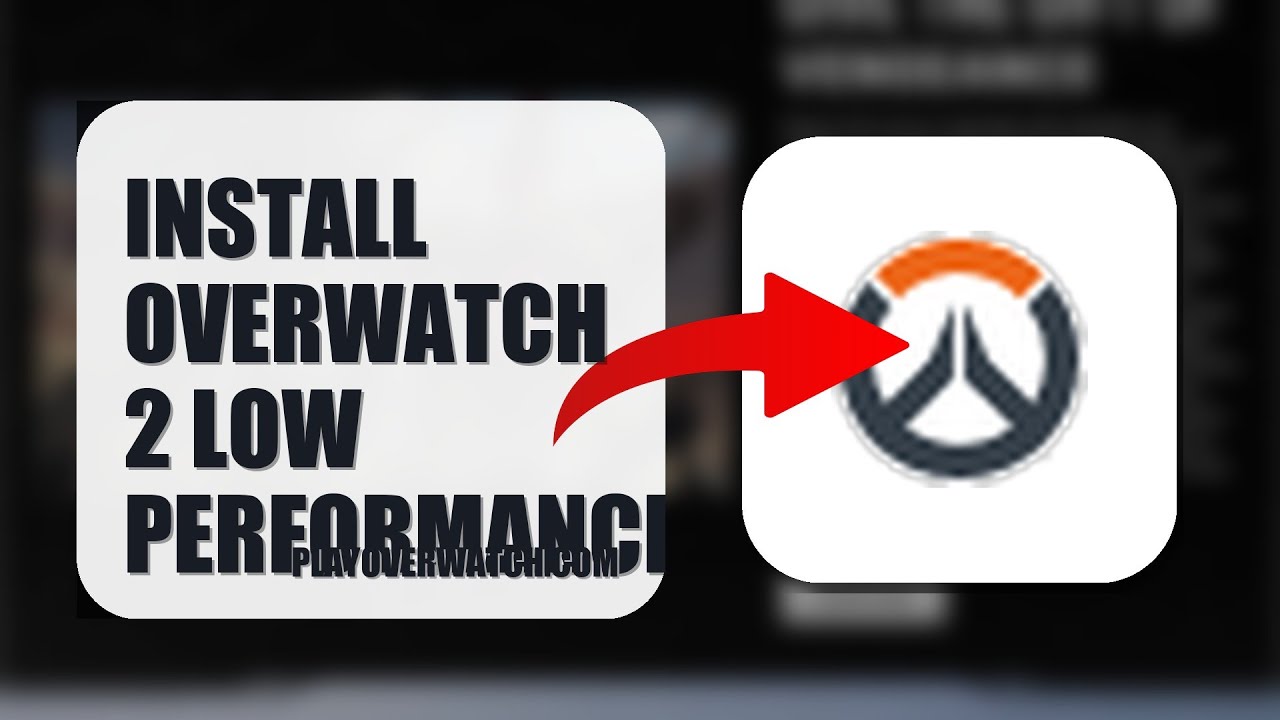 How To Install Overwatch 2 Low Performance 2025 (EASY GUIDE) (2026 ...