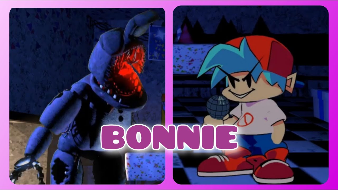 FNF Vs Five Nights at Freddy's 2 / Bonnie - YouTube