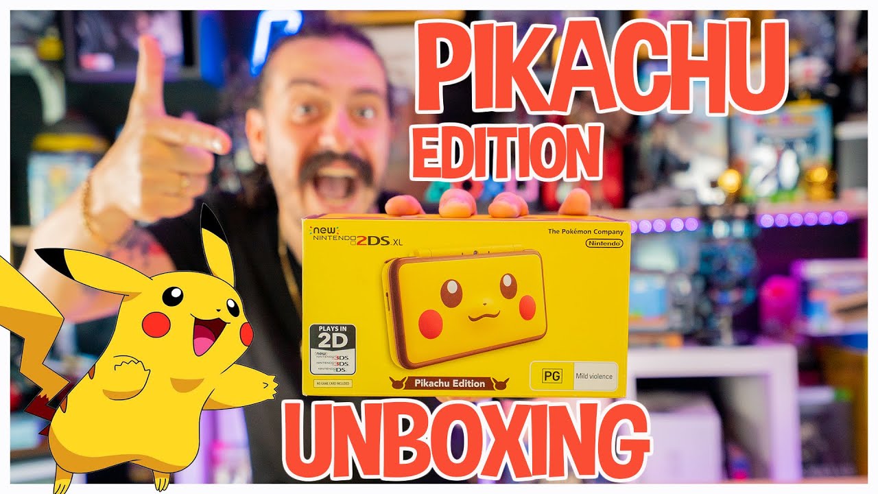 We take a look at the Nintendo 2DS XL Pikachu Collectors Edition ...