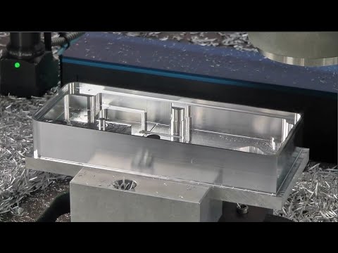 Electronics Housing Machines - Modern High Speed CNC Milling Machine ...