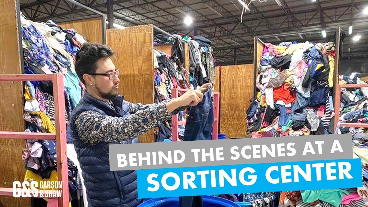 Behind the Scenes at a SORTING CENTER - YouTube