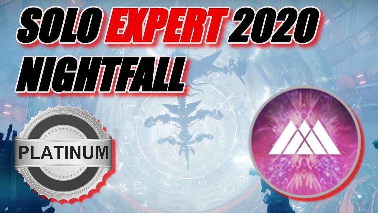 EASILY Solo 2020 Expert Nightfall - The Glassway W/Prismatic Build ...