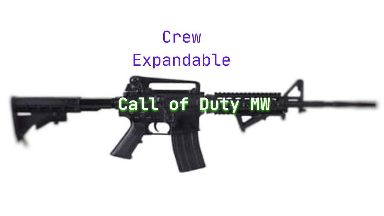 'Crew Expendable' Call of Duty MW Remastered - YouTube