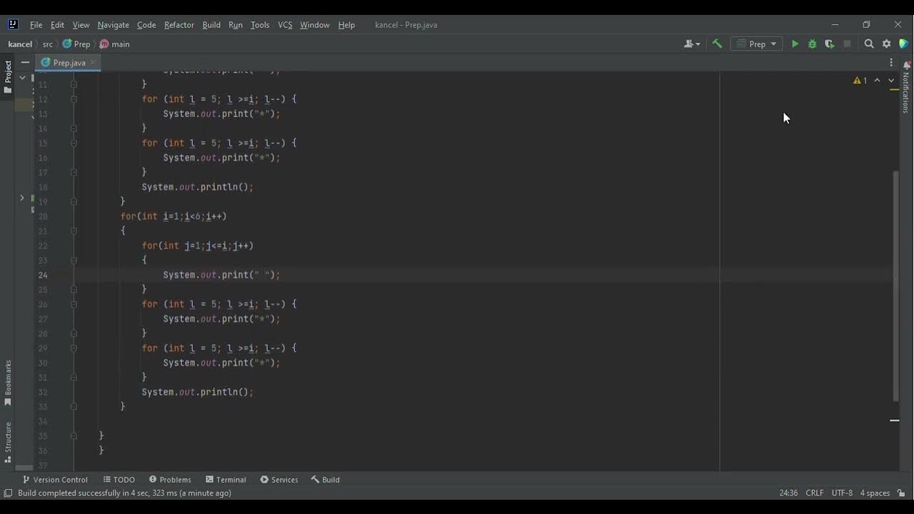 Rhombus Pattern Program In Java Youtube
