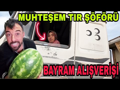 İĞNE DELİĞİNDEN GEÇEN TIR ŞOFÖRÜ~TEMBELİN  İŞİ DENK GELİRMİŞ!! BAYRAM ALIŞVERİŞİ