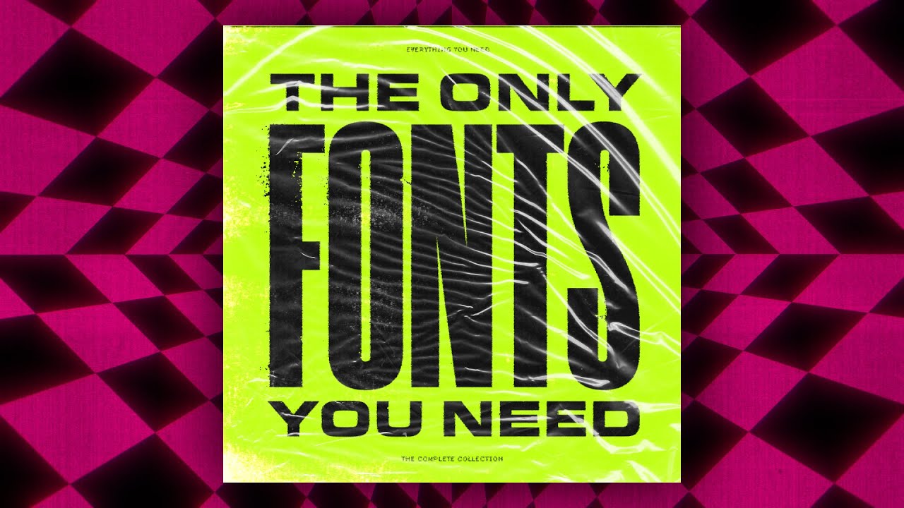 Top 20 FREE FONTS | Photoshop, Illustrator, Premiere & After Effects ...