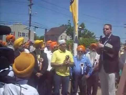Nishan Sahib Carteret Borough Sikh day parade 2012 @ Manjit Singh Gill ...