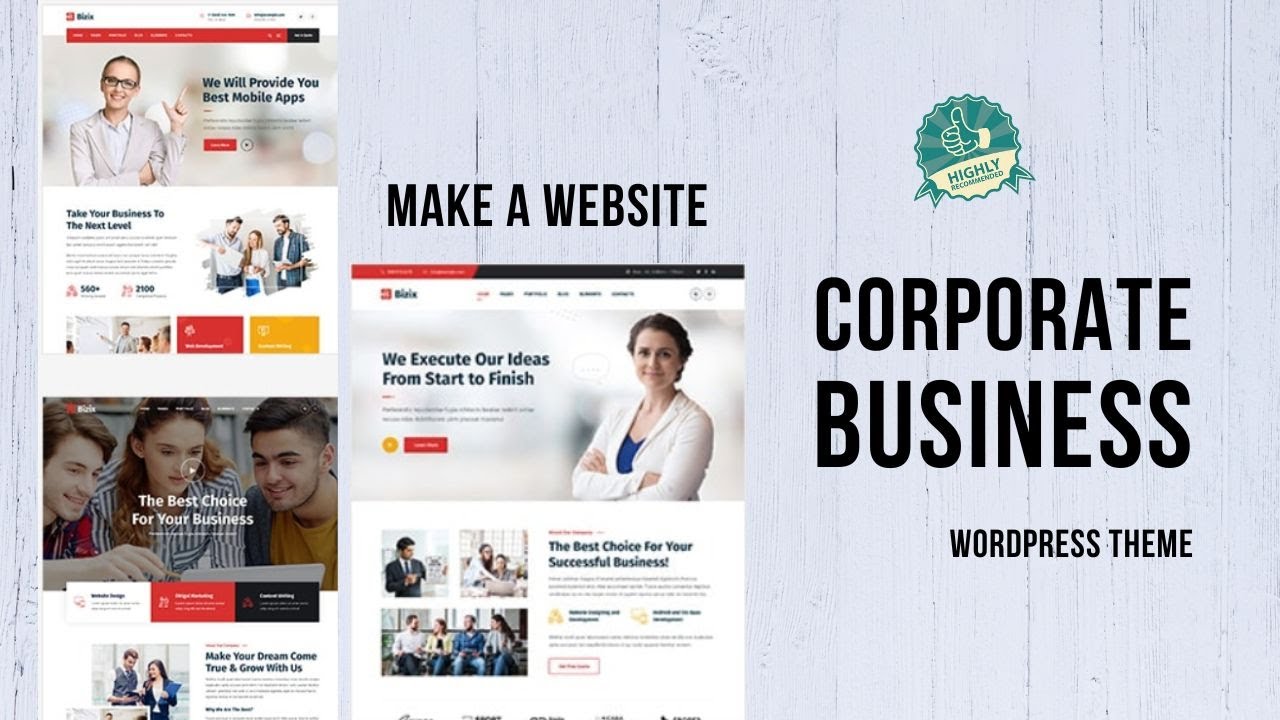 Corporate Company and Business Website | Creative Startup Business ...
