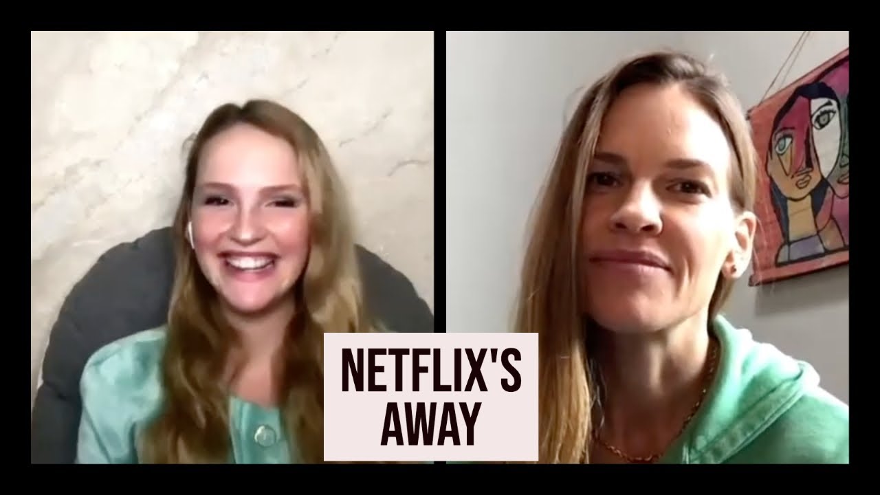 Hilary Swank & Talitha Eliana Bateman on Away | TV Insider - YouTube