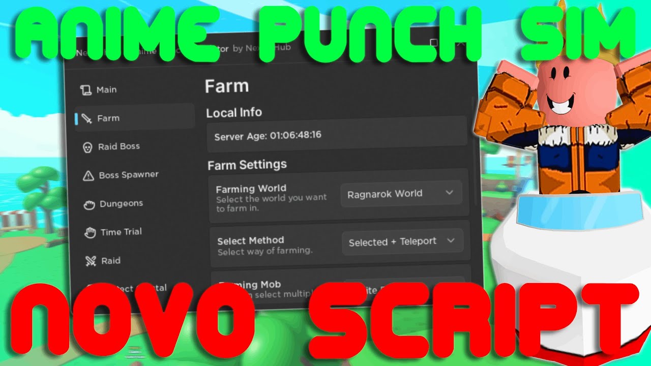 (2024 Pastebin) O *NOVO* Script de Simulador de Soco de Anime! Fazenda ...