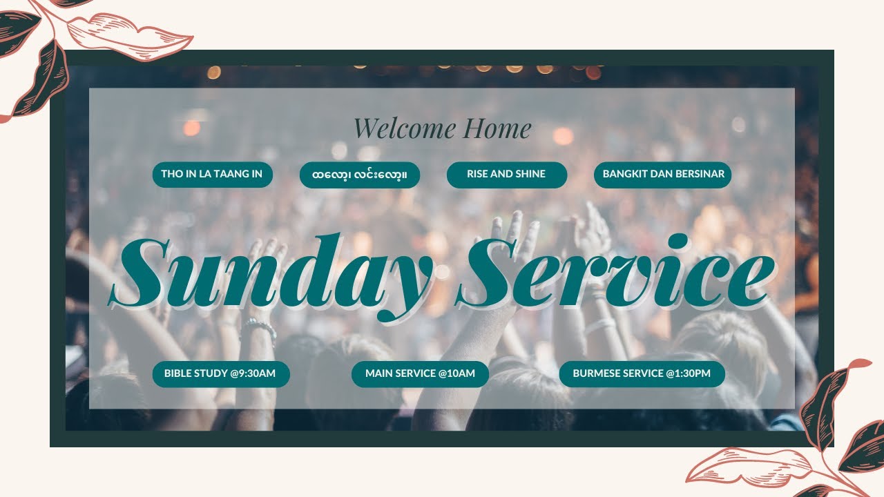 ZAC MAIN SERVICE # June 9,2024 - YouTube