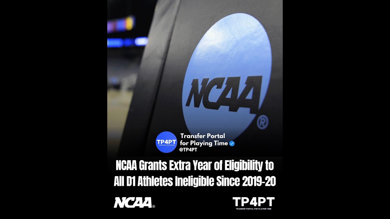 Breaking News: The NCAA grants everyone an extra year of eligibility ...