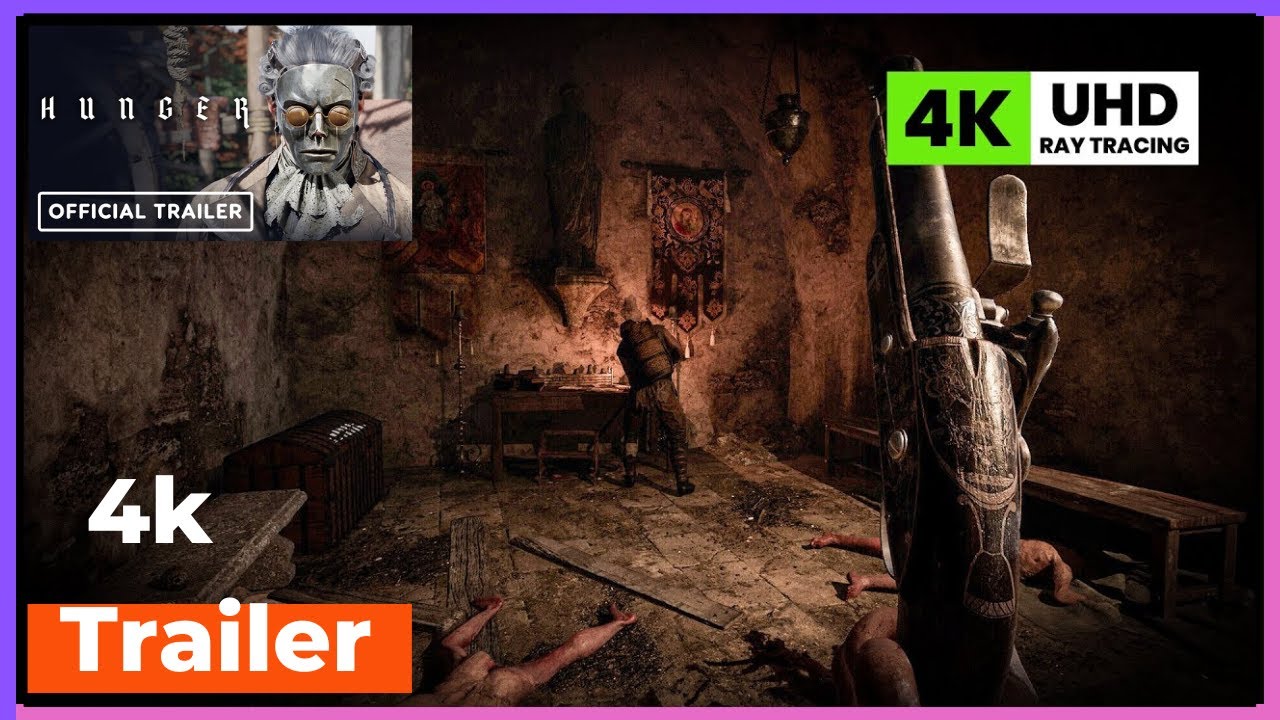 Hunger - Official Gameplay Reveal Trailer (2025) | First-Person Horror ...