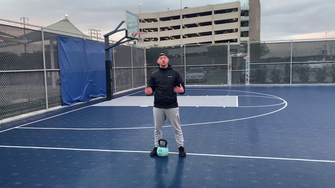 FLY BODIES- Single Arm Thruster (KB) - YouTube