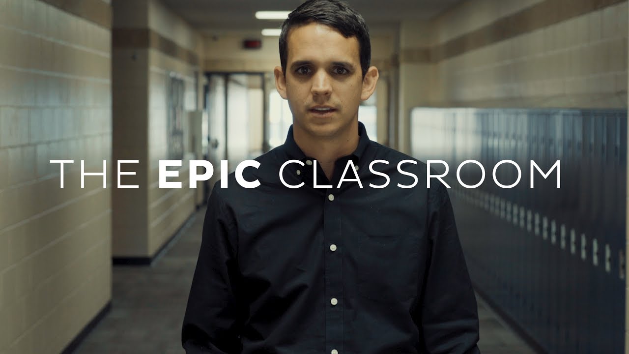THE EPIC CLASSROOM // Book Trailer - YouTube