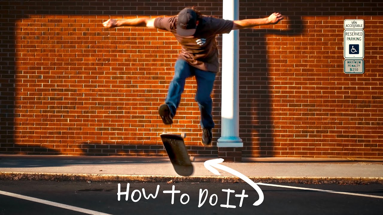 How to (Inward Heel) a Skateboard in 3 Minutes! - YouTube