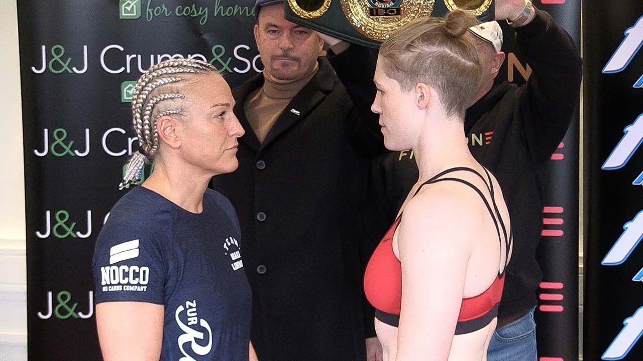 HANNAH RANKIN vs MARIA LINDBERG WEIGH-IN + Gomez Jr, Lily Ella ...