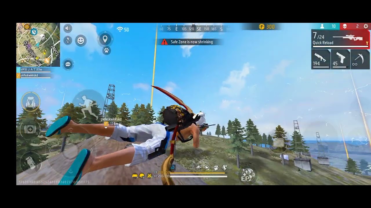 GARENA FREE FIRE MAX 🔥🔥 NO AUDIO 😄OP GAMEPLAY WITH AWM 🤯🤯 OP HEADSHOT'S ...
