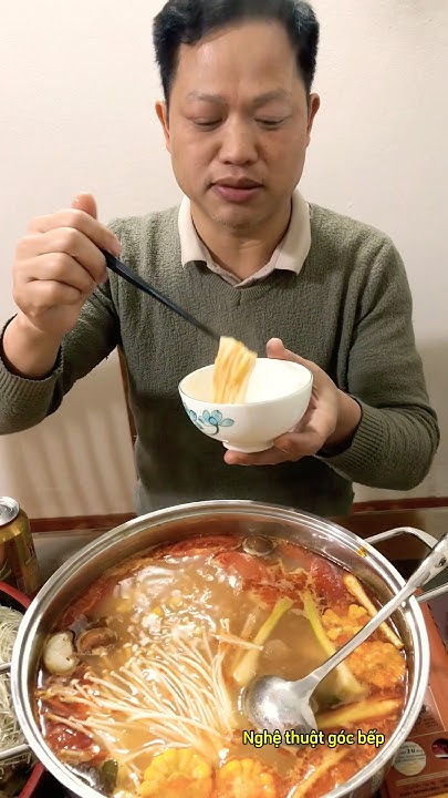 Anh Ck làm nồi lẩu siêu ngon sau dịp tết#nghệthuậtgócbếp - YouTube