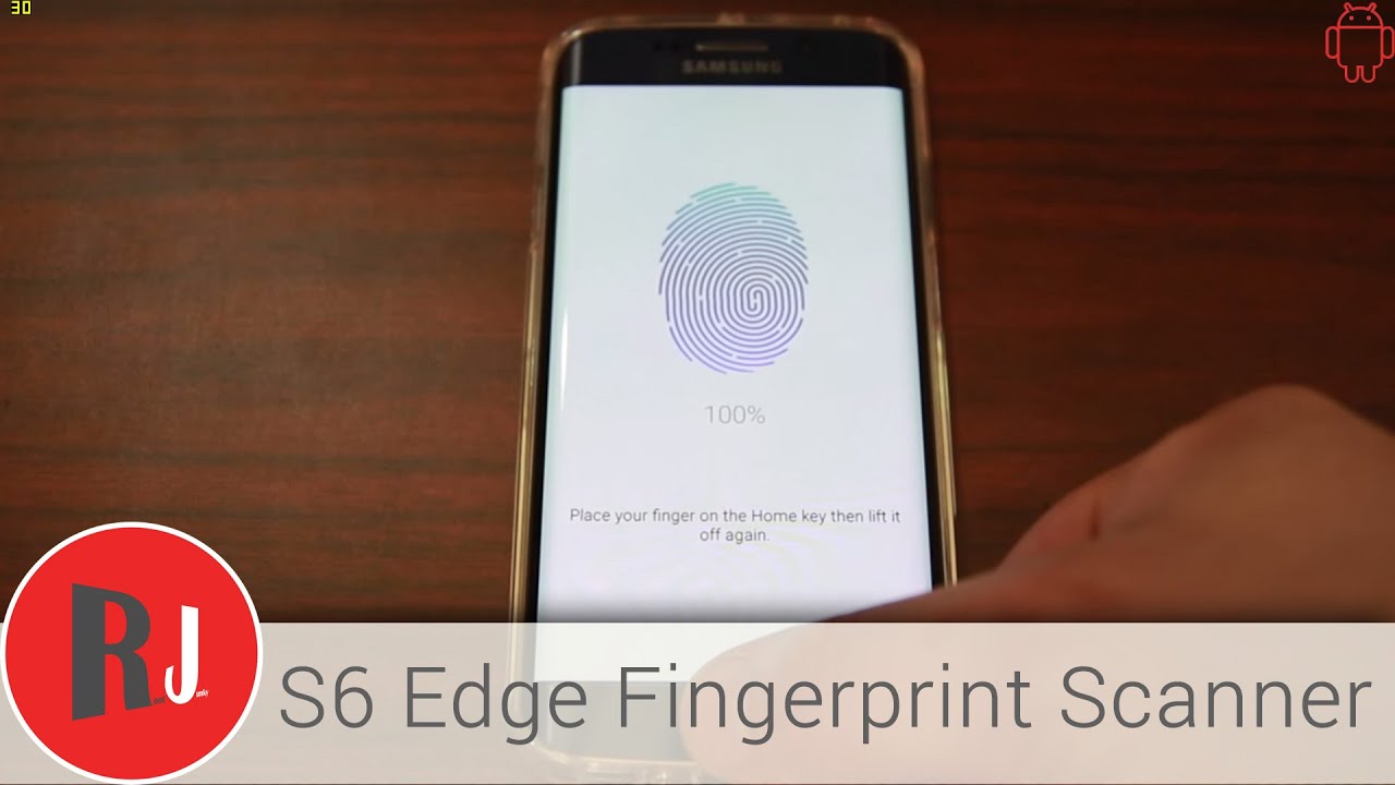 Samsung Galaxy S6 Edge Finger Print Scanner Huge Improvements - YouTube