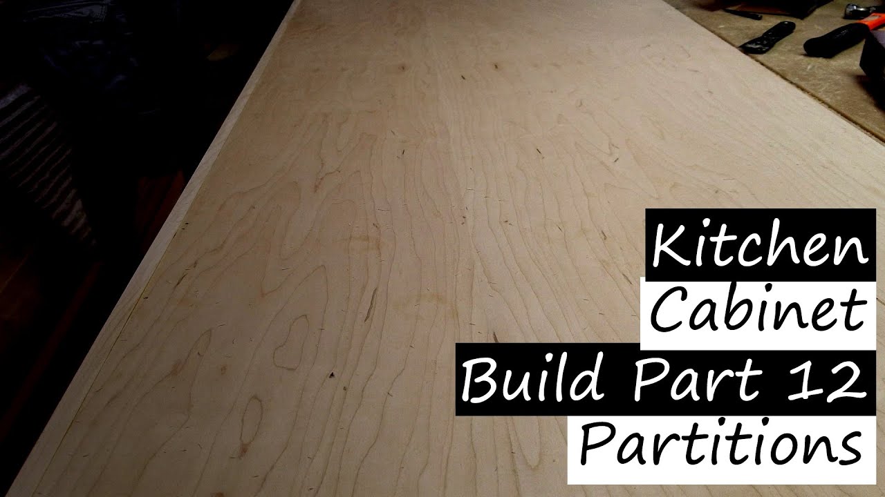 Kitchen Cabinet Build Part 12 - Building a Cabinet Partition Wall - SBW ...