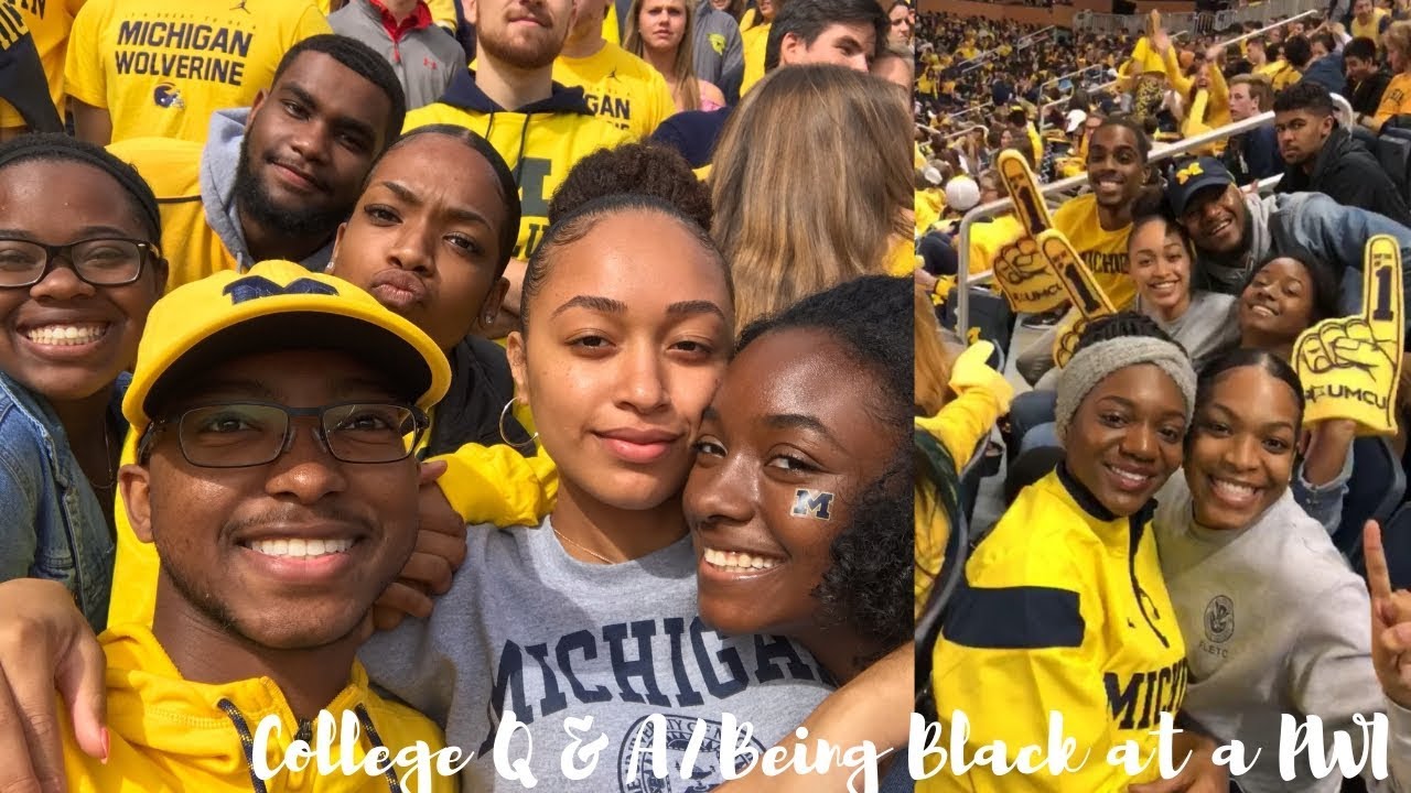 HOW TO SURVIVE COLLEGE | COLLEGE Q & A/BEING BLACK AT A PWI FT. FRIENDS ...