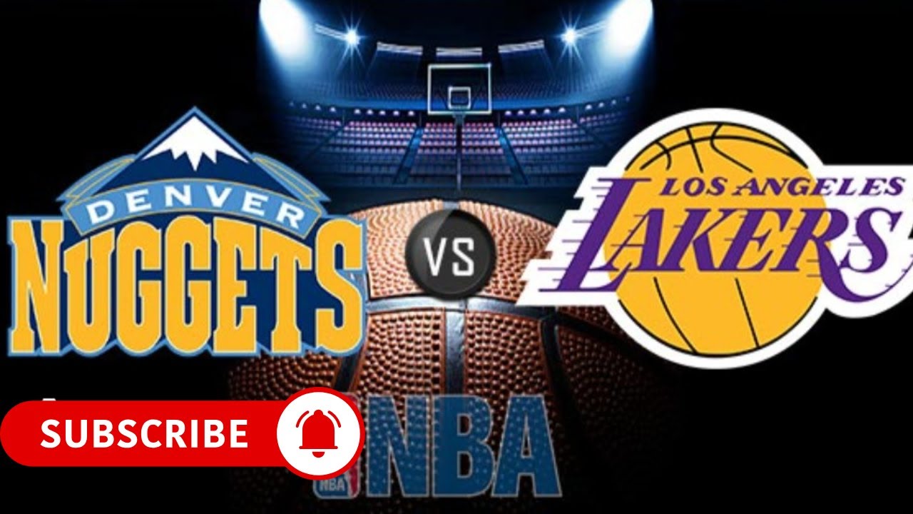LAKERS VS DENVER/LIVE GAME REACTION/LIVE SCOREBOARD/ PLAY BY PLAY ...