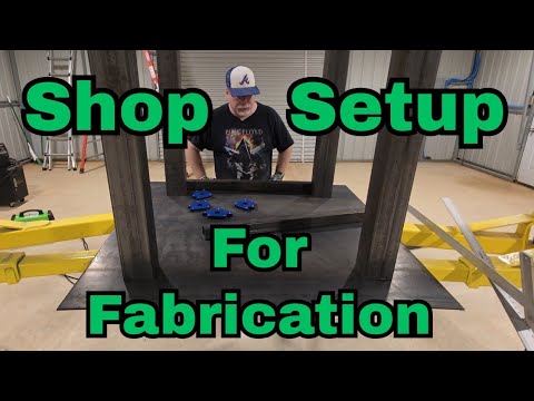 Setting up the shop for fabrication - YouTube