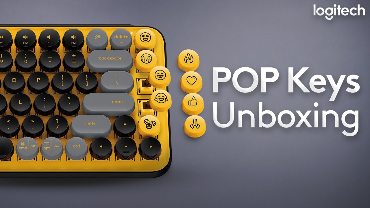 Logitech POP Keys Unboxing - YouTube