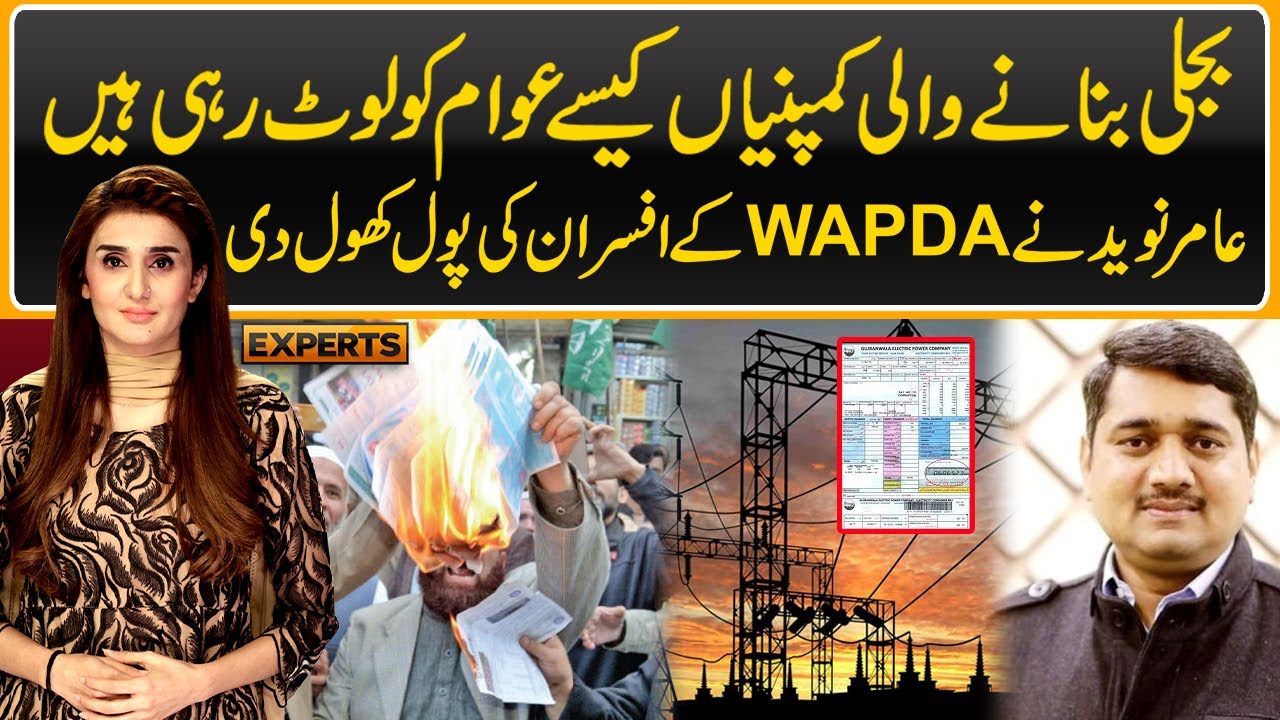 How are the power companies robbing the people? | Amir Naveed ne WAPDA ...