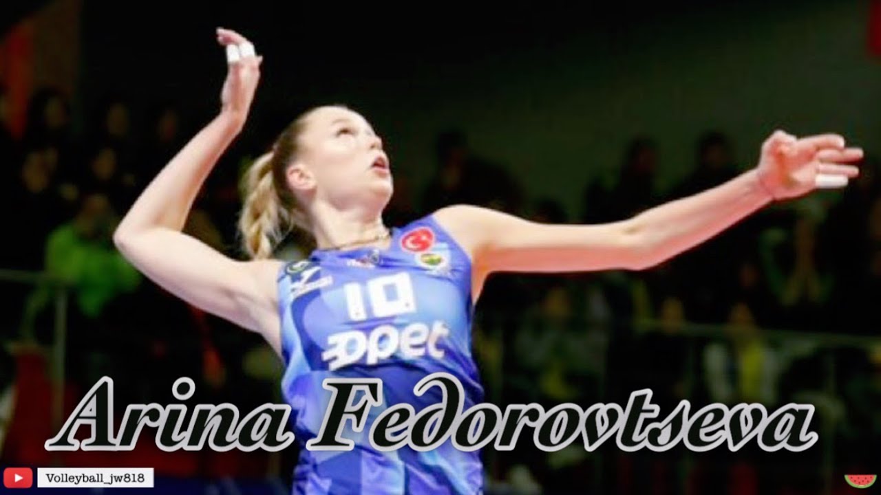 Arina Fedorovtseva │ Superstar │ Fenerbahçe Opet vs Vakifbank │Turkish ...