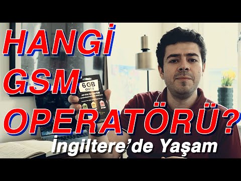 İngiltere'de Telefon Hattı Fiyatları | Hangi GSM Operatörünü Seçmeliyim?