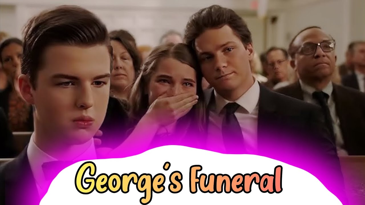 Young Sheldon S7 E13 | (George's Funeral) Meemaw Emotional Speech - YouTube