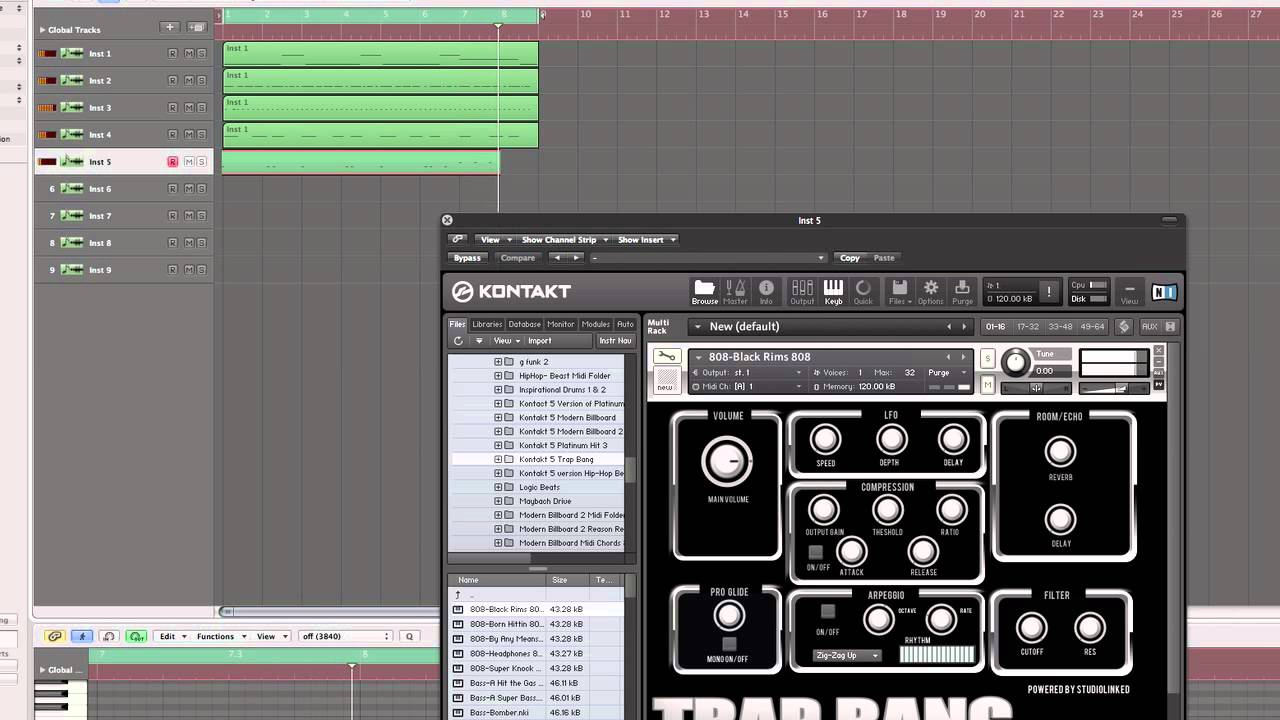 making Trap Banga using (Trap Bang) - YouTube