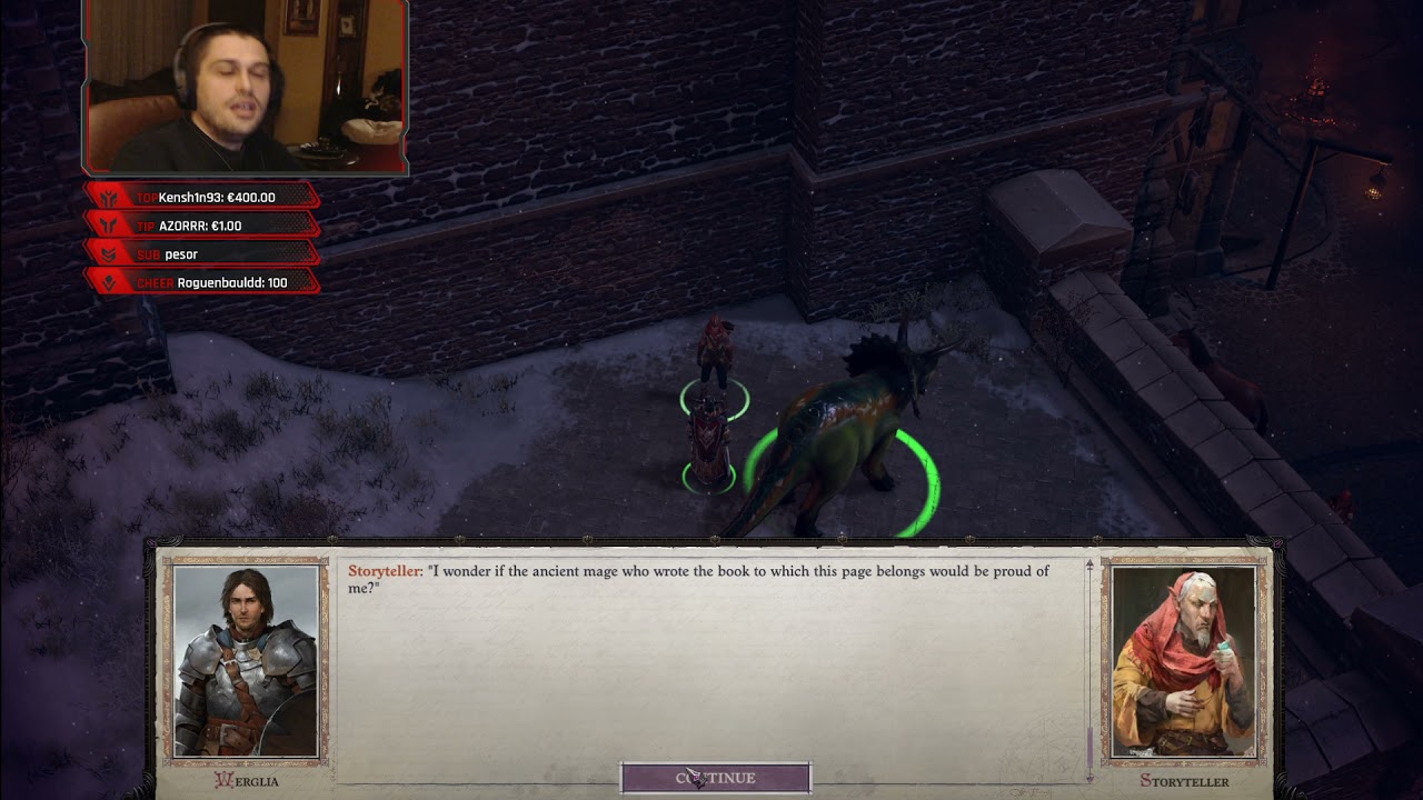 Pathfinder: WotR - Storyteller and Areelu Vorlesh - Main Story and Lore ...