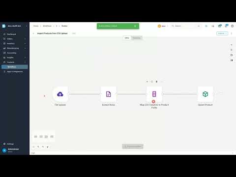 How to create a workflow from a template in SKU.io