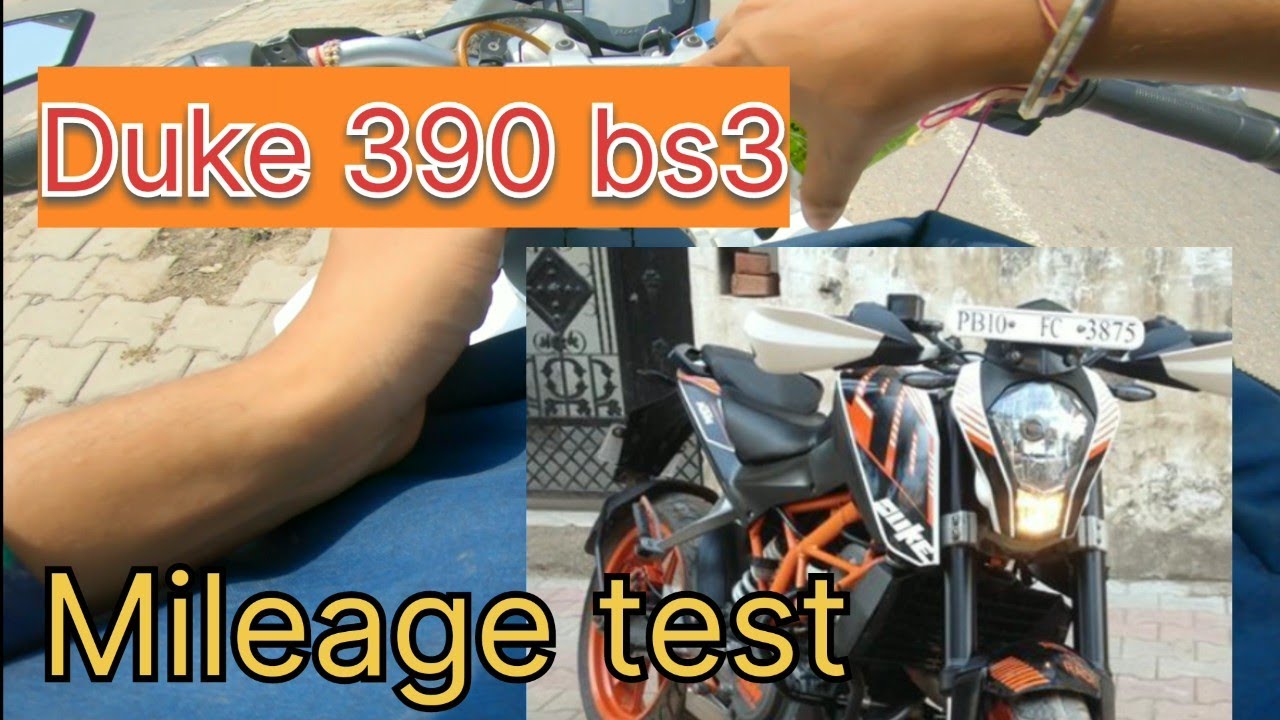 Duke 390 bs3 Mileage test/ Unbelievable result 😱 @Harsh_bhardwaj. - YouTube